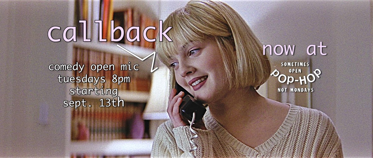callback comedy open mic is back!!
